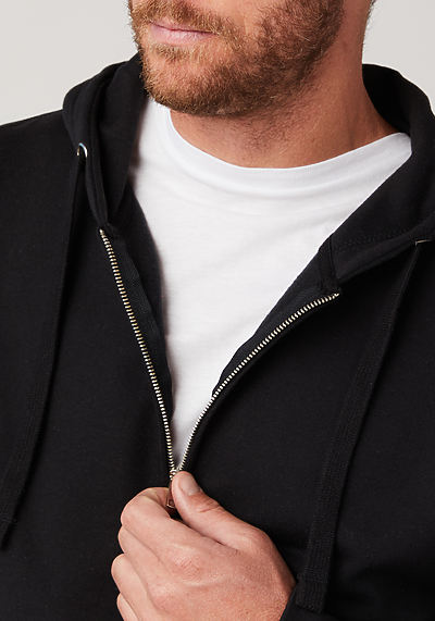 Premium Full-Zip Hoodie | Cotton Heritage