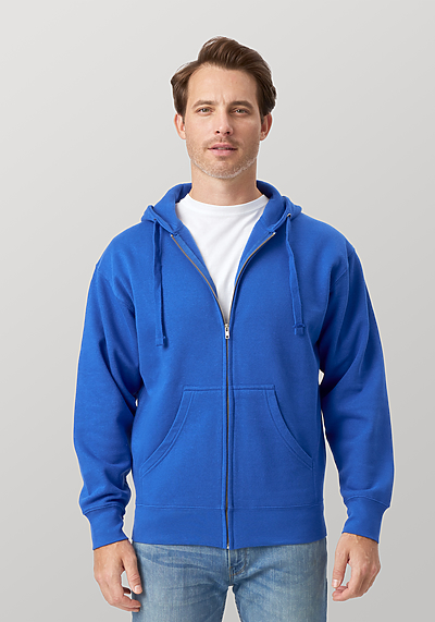 Premium Full-Zip Hoodie | Cotton Heritage