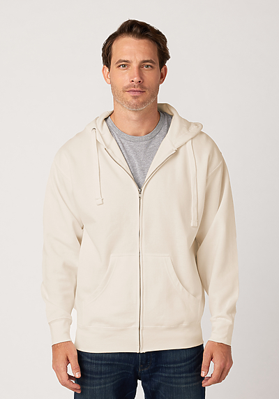 Premium Full-Zip Hoodie | Cotton Heritage