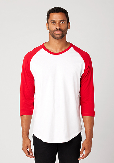 Unisex 3/4 Sleeve Baseball Tee | Cotton Heritage