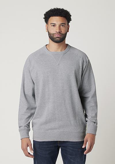 Unisex French Terry Crew Neck | Cotton Heritage