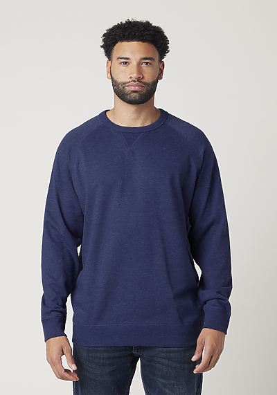 Unisex French Terry Crew Neck | Cotton Heritage