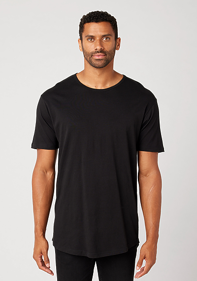 Unisex Drop Tail T-Shirt | Cotton Heritage